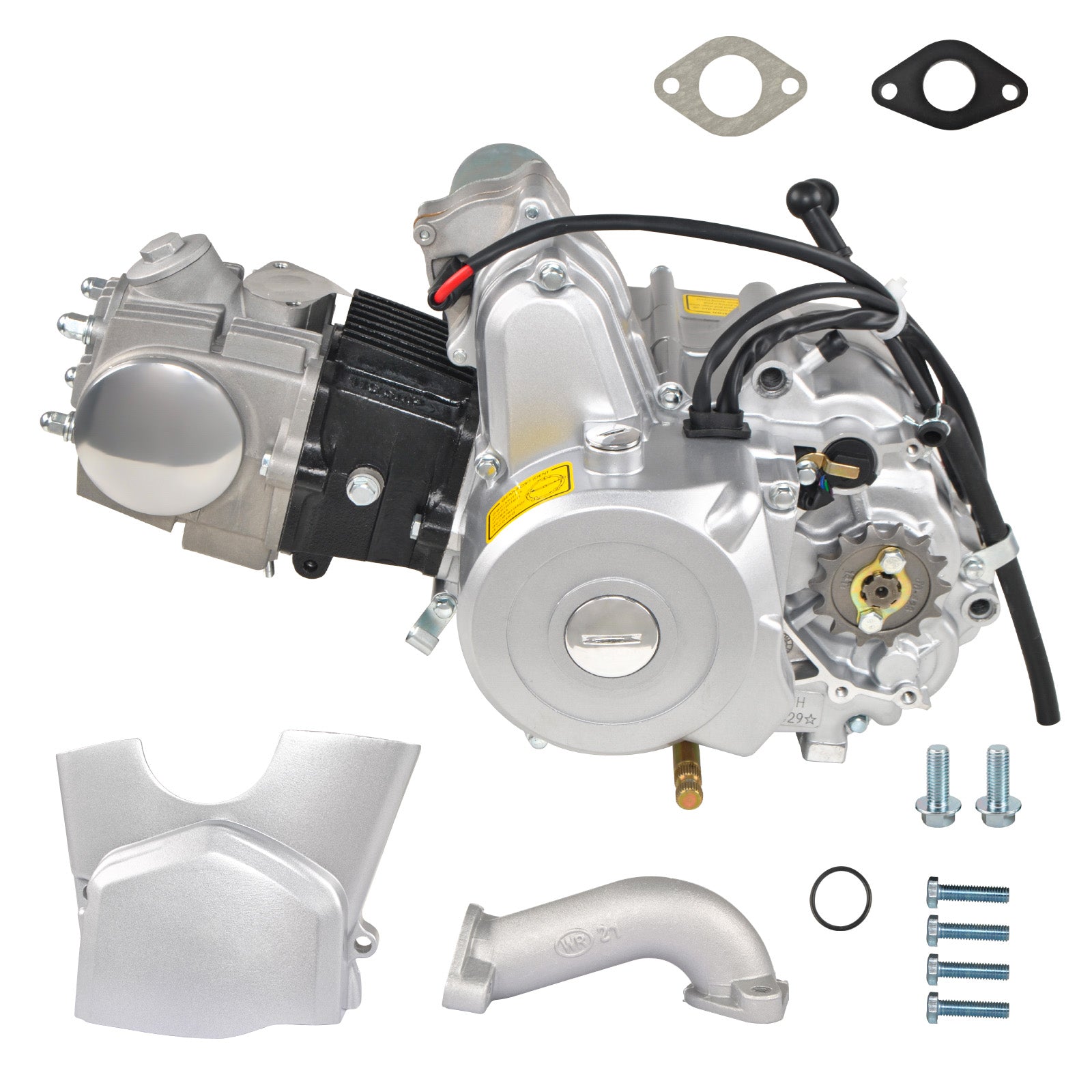 110CC 4 Stroke Air Cooled Engine - Electric Start for ATV Dirt Bike Go